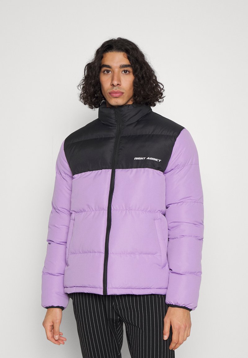 Night Addict Veste d'hiver - black/purple/noir - ZALANDO.FR