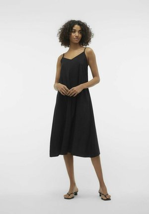 Threadbare BYERS TIERED - Robe en jersey - black/noir - ZALANDO.FR