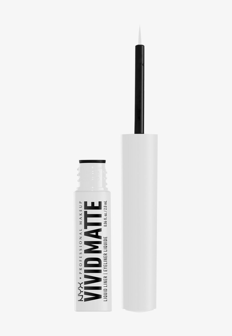Nyx Professional Makeup VIVID MATTE LIQUID LINER - Eyeliner - white ...