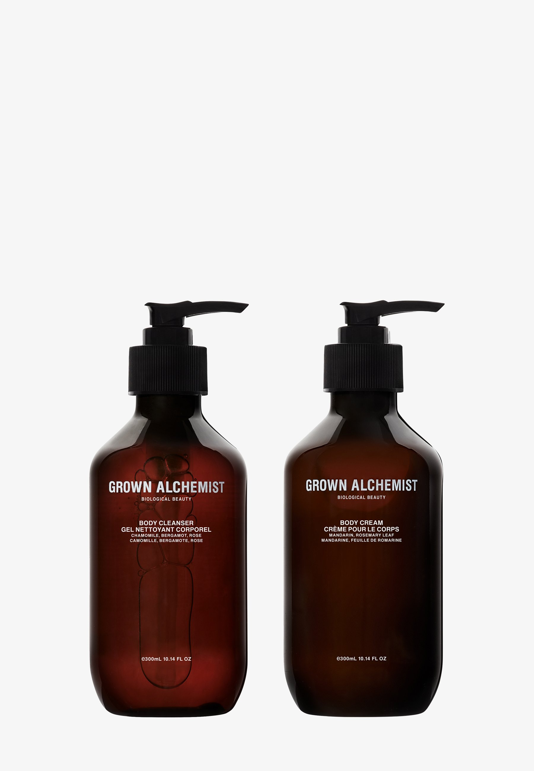 Grown Alchemist GIVING BODY BODY CLEASNER 300ML + BODY CREAM 300ML ...