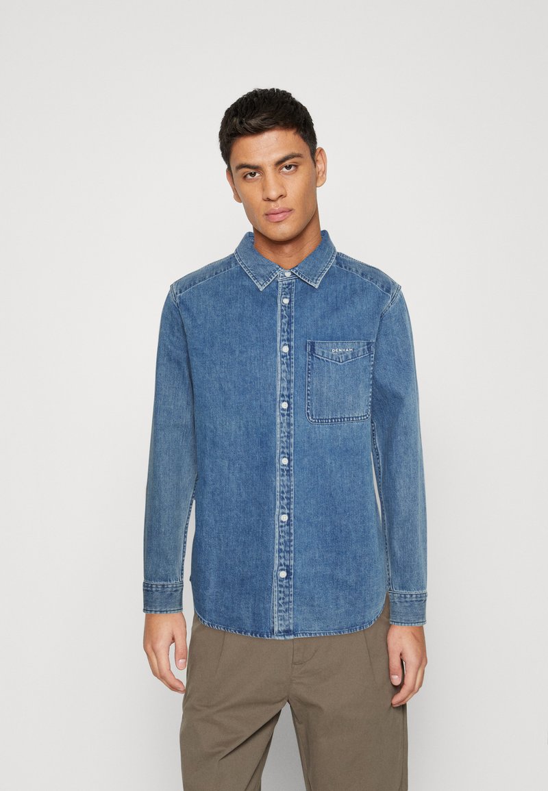 Denham ROB - Hemd - mid blue/blue denim - Zalando.at