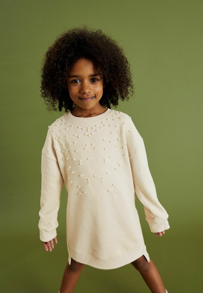 Next SOFT STANDARD - Strikkjoler - neutral pearl embellished/beige ...