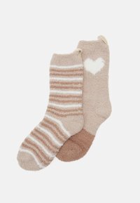 camano COSY - Socks - taupe/light brown - Zalando