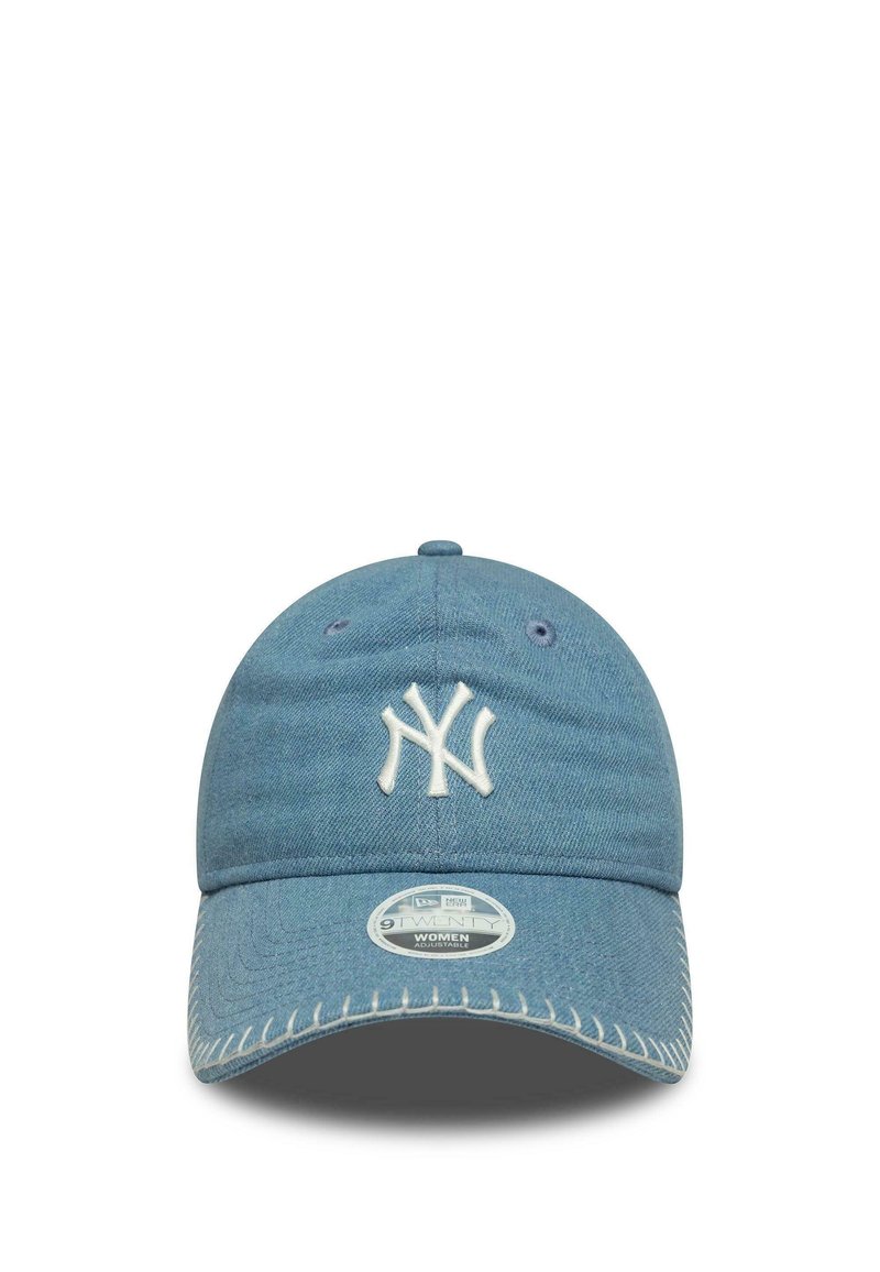 New Era NEW YORK YANKEES MLB DENIM STITCH 9TWENTY - Cap - blau/blue ...