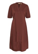 Culture CUANTOINETT SS PLACKET - Robe de jour - arabian spice/rouge ...