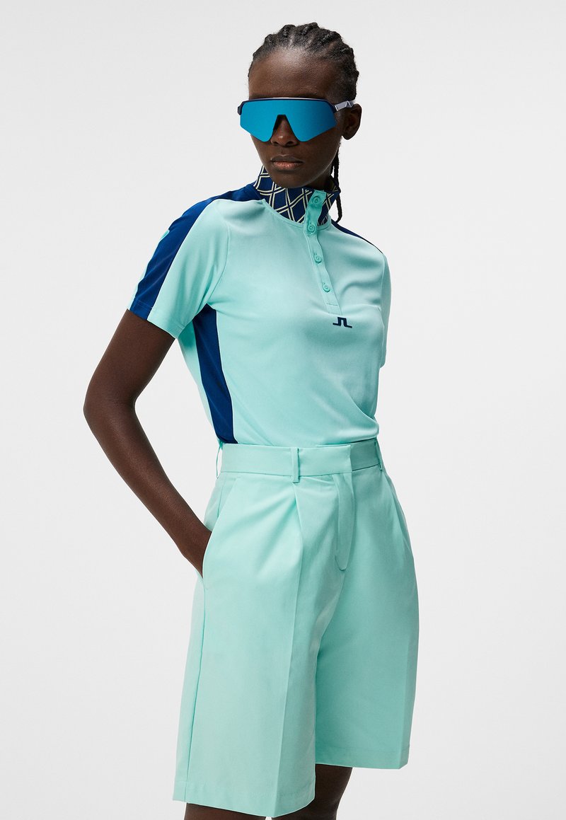 J.LINDEBERG Sports PIP - Sport T-shirt - aruba blue/blauw - Zalando.nl