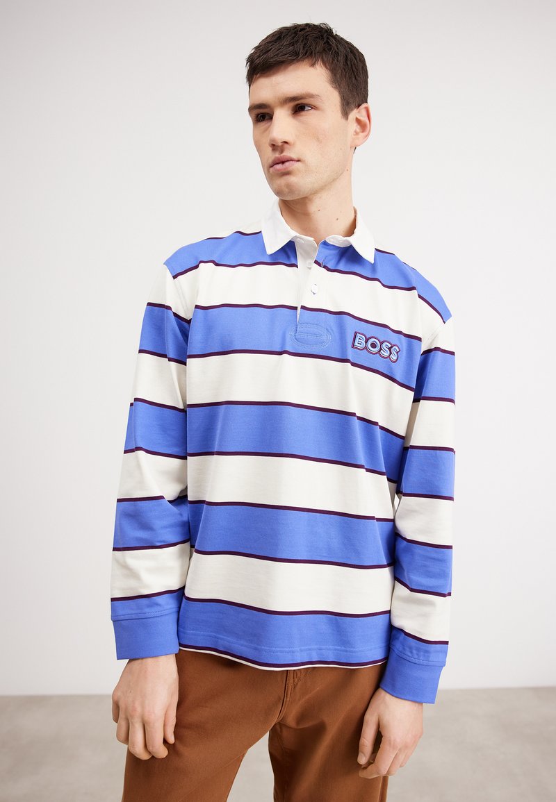 BOSS PERUGBY - Long sleeved top - bright purple/purple - Zalando.co.uk