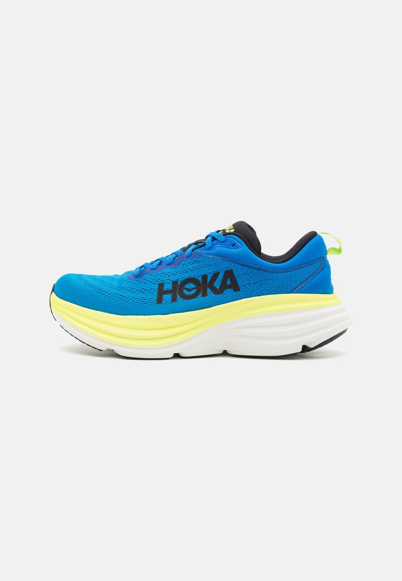 HOKA BONDI 8 - Løbesko til landevejen - electric/lettuce/blå - Zalando.dk