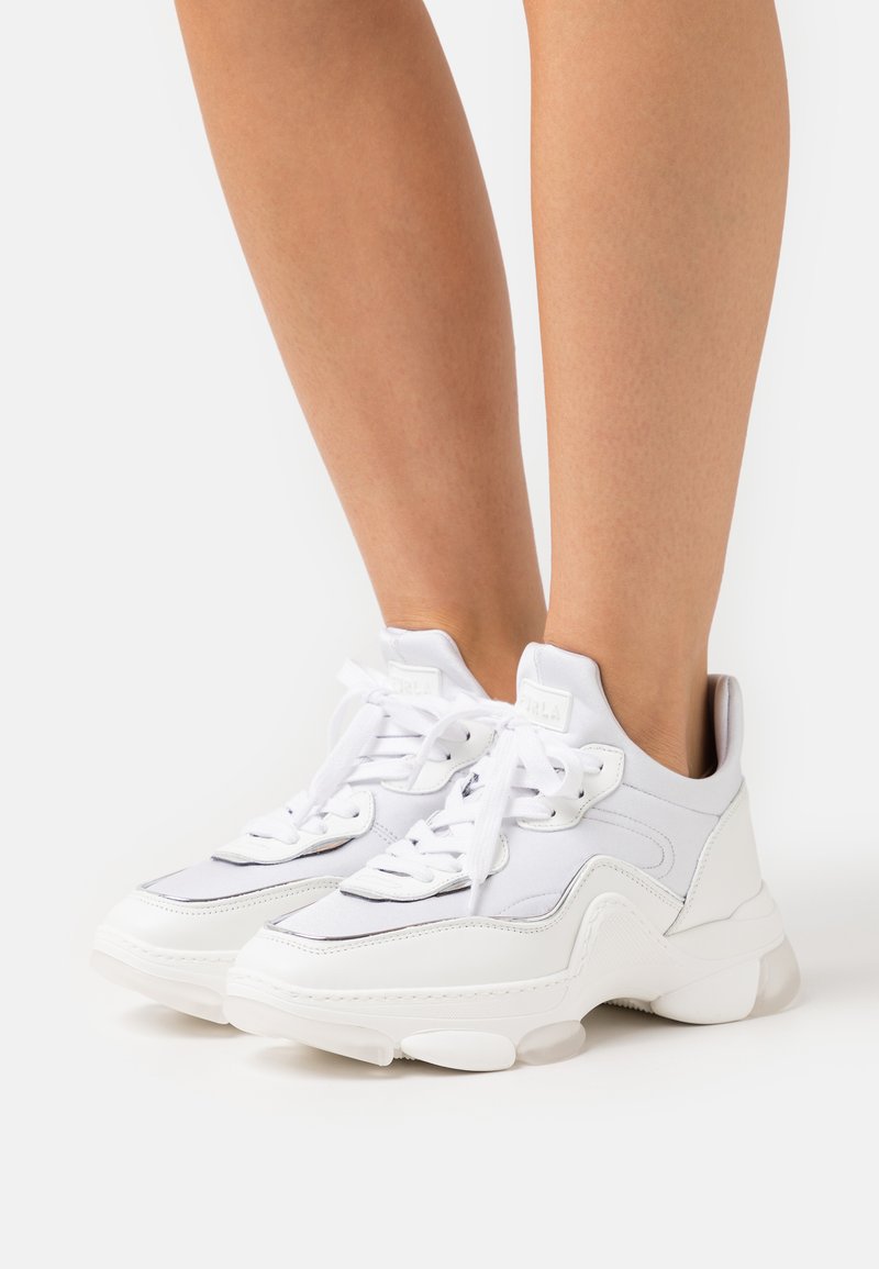 Furla Trainers - talco/color silver/white - Zalando.co.uk