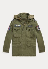 Polo Ralph Lauren THE ICONIC FIELD JACKET - Parka - olive mountain ...