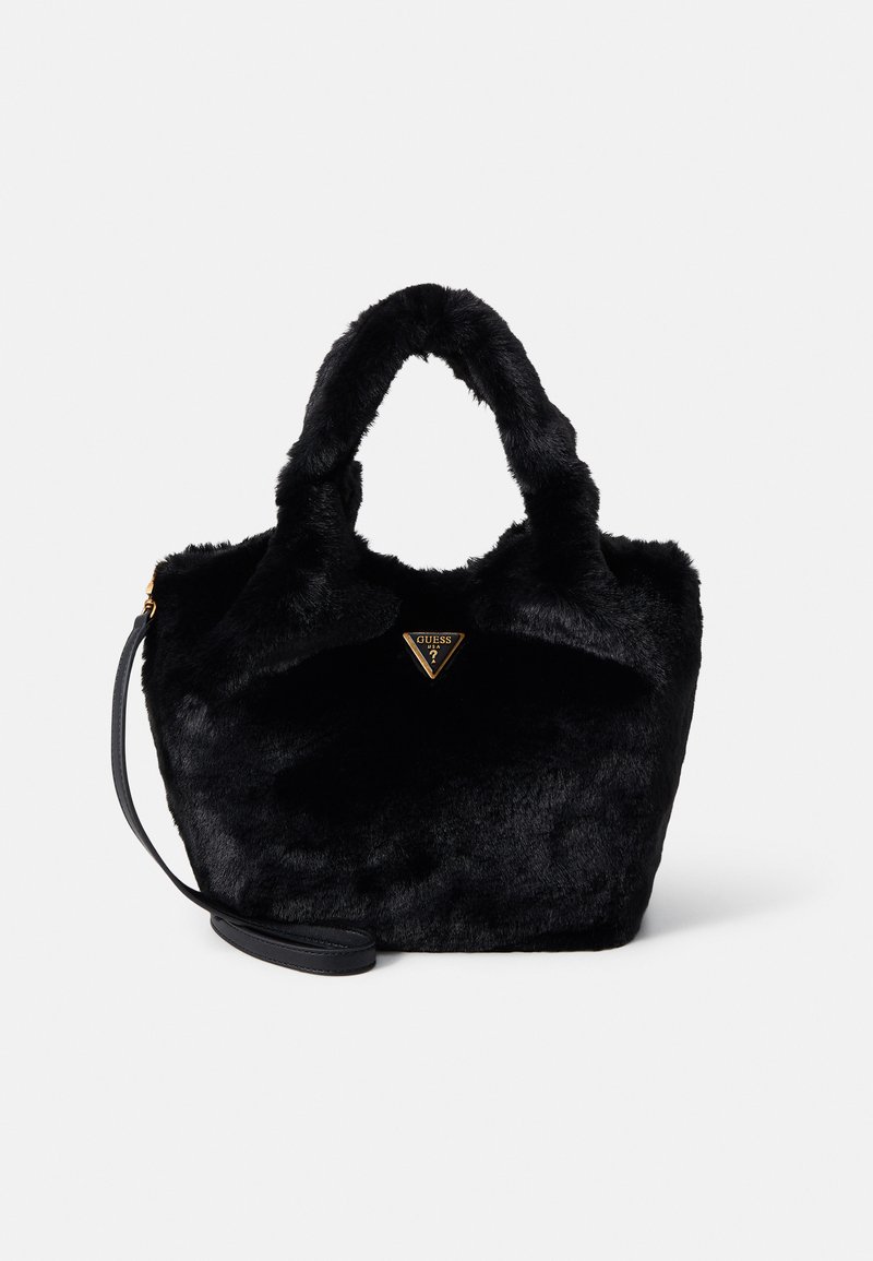 Guess SAMIA SMALL TOTE - Handbag - black - Zalando.ie