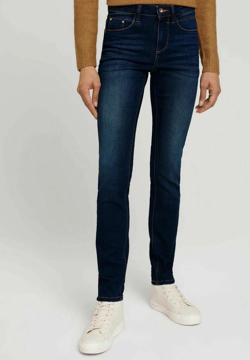 TOM TAILOR ALEXA - Jeans Slim Fit - dunkelblau - Zalando.de
