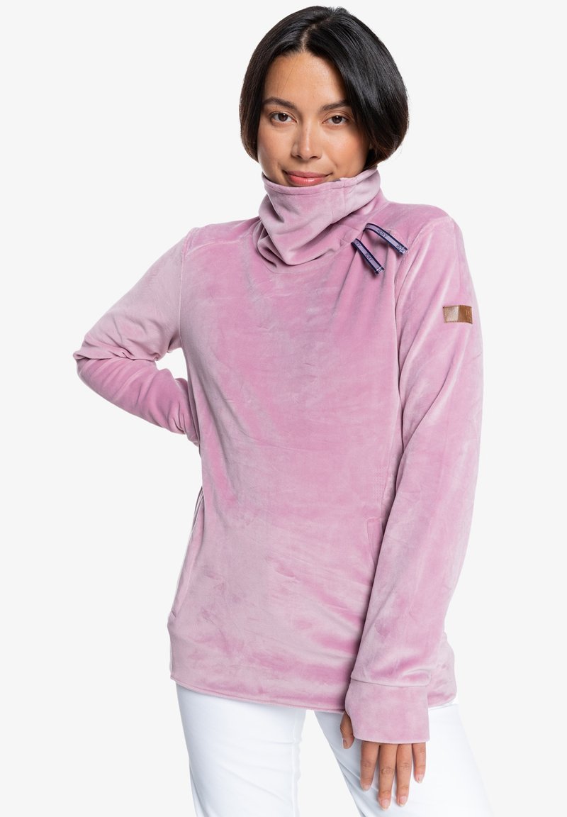 Roxy DELTINE - Fleece jumper - dawn pink/pink - Zalando.de