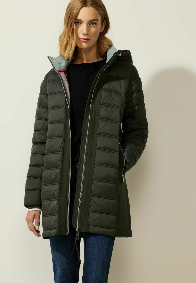Street One Wintermantel - grün/dunkelgrün-meliert - Zalando.ch