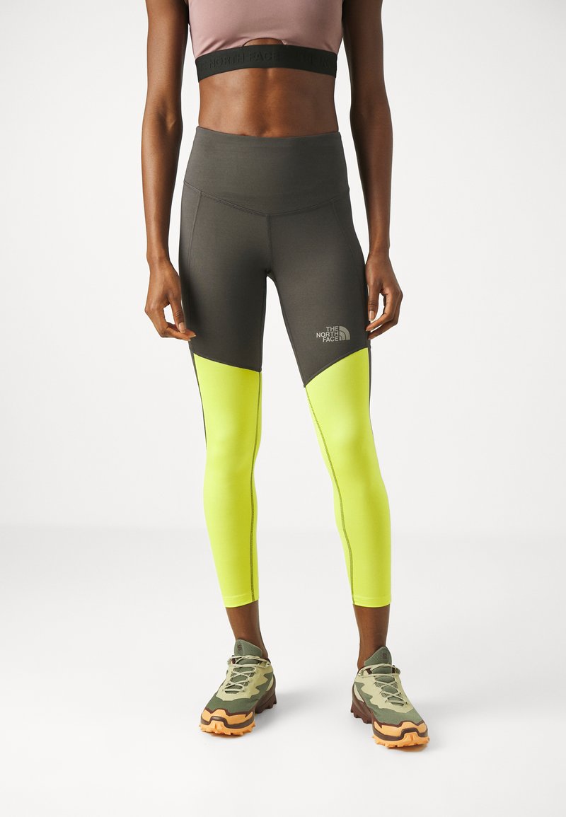 The North Face RUN - Retuusid - asphalt grey/sulphur spring green/hall ...