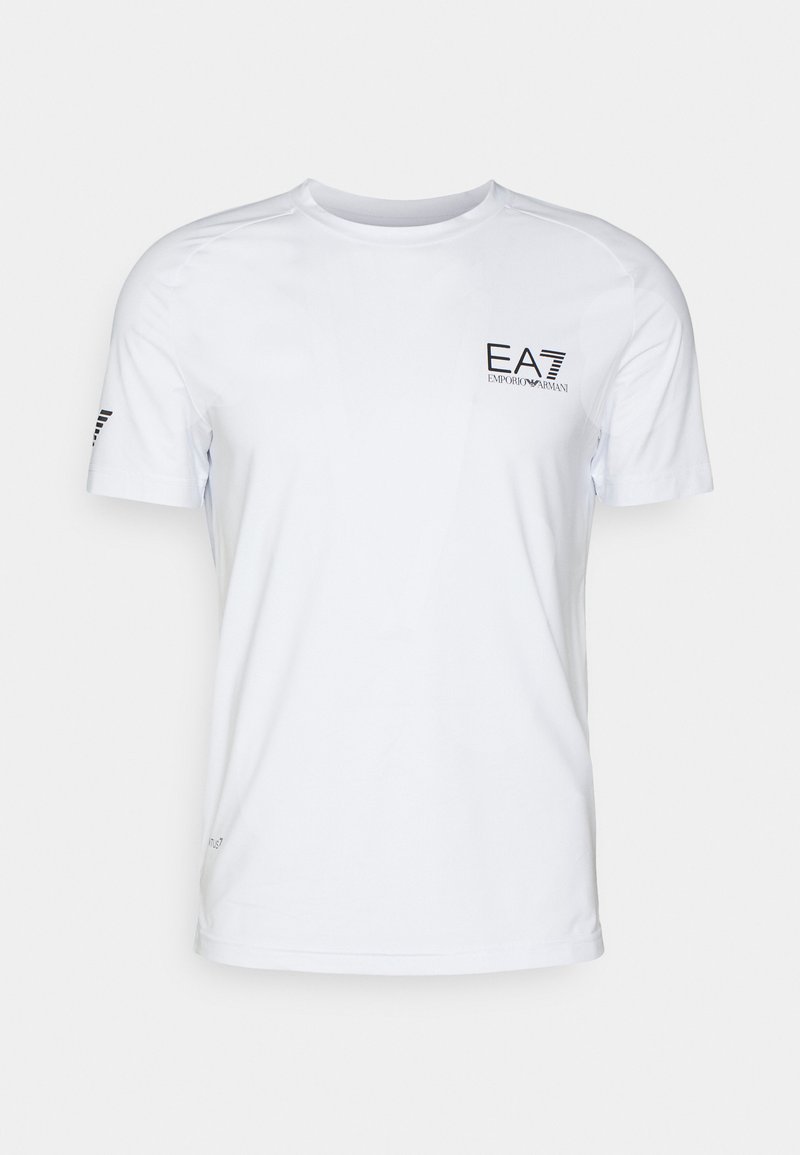 EA7 Emporio Armani Sports T-shirt - white - Zalando.co.uk
