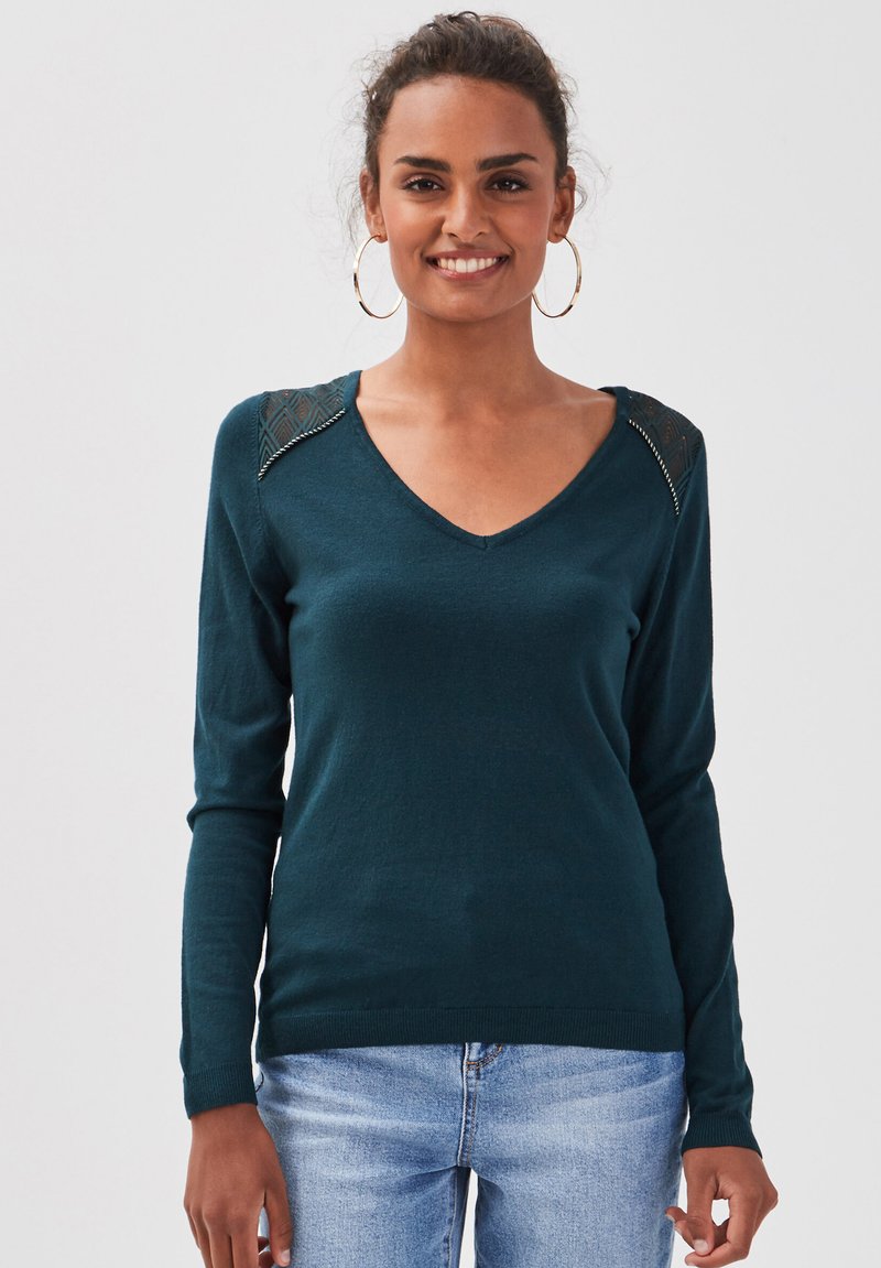 Cache Cache Pullover - vert foncé - ZALANDO.FR