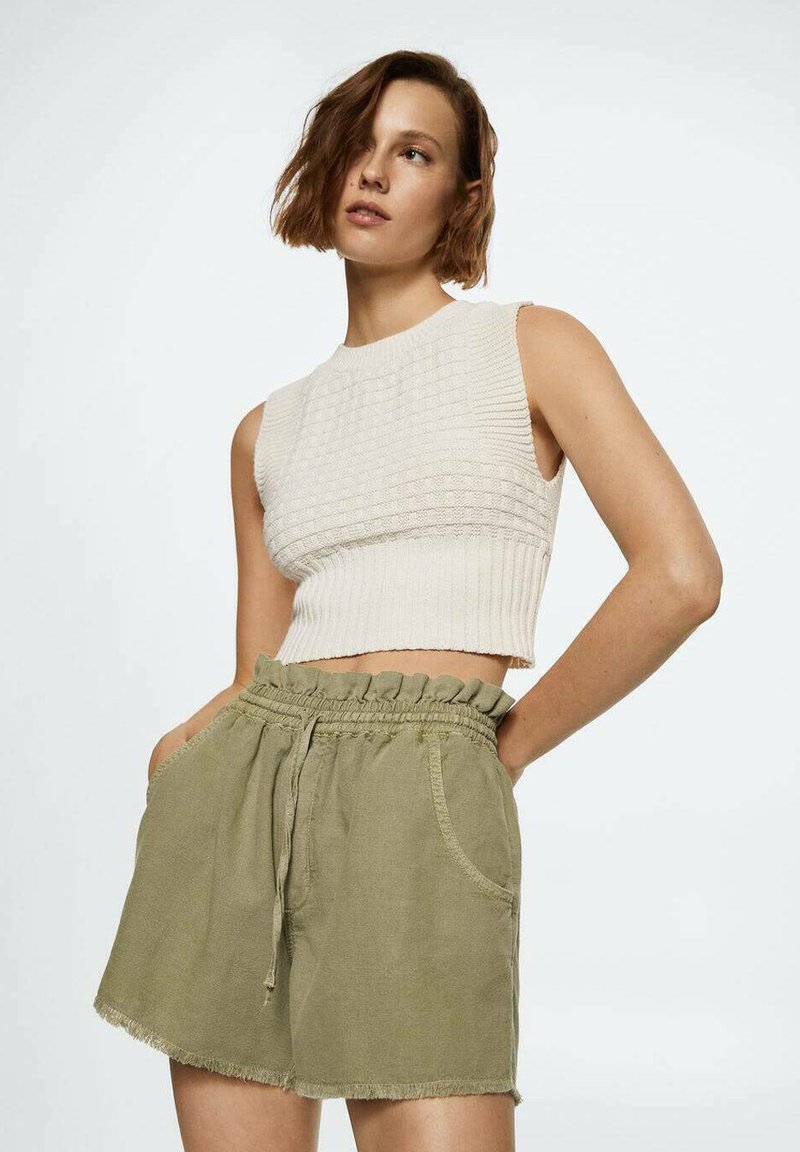 Mango NALA - Shorts - khaki - Zalando.de