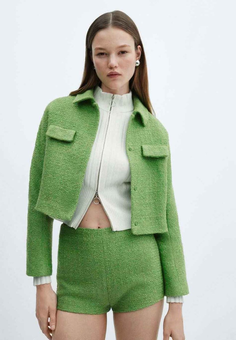 Mango Summer jacket - green - Zalando.ie