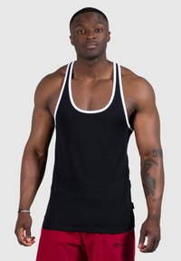 Smilodox STRINGER PAT - Unterhemd/-shirt - schwarz - Zalando.de