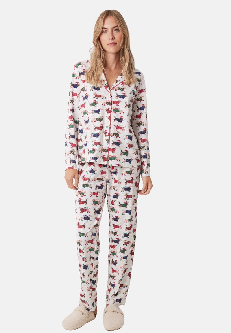 women'secret SET - Pyjama - multi coloured/rot - Zalando