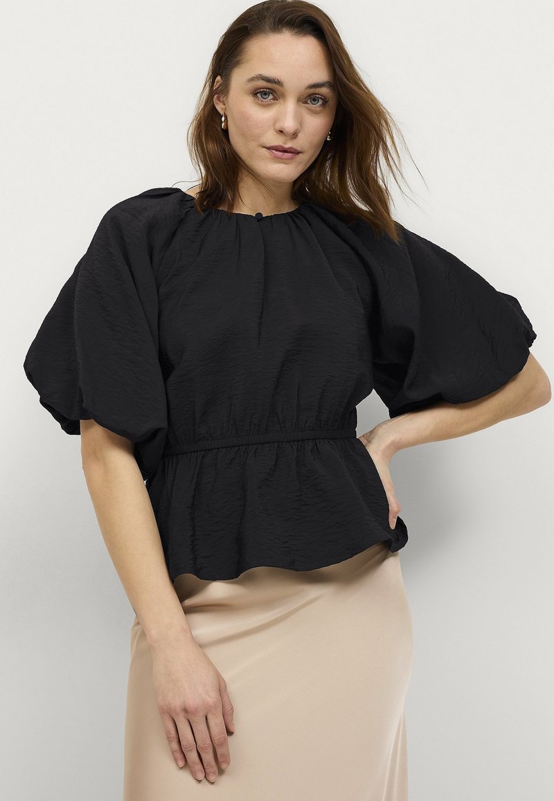 Ellos Collection Bluse - schwarz/sort - Zalando.dk