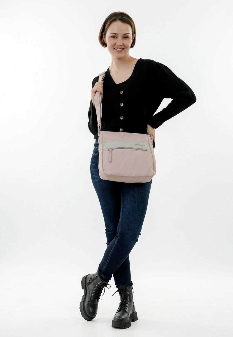 Emily & Noah BONNIE - Ülerinna-kott - rose/heleroosa - Zalando.ee