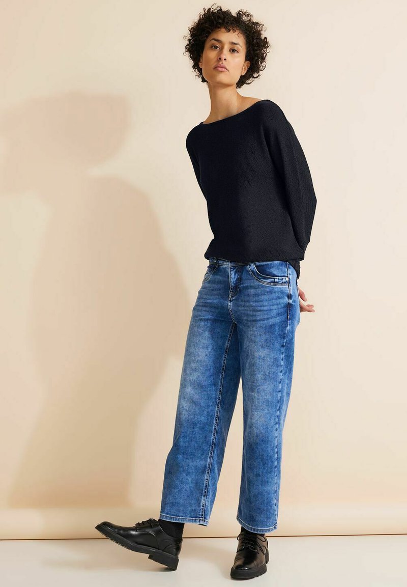 Street One Jumper - blau/dark blue - Zalando.de