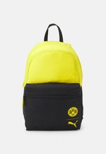 Puma BVB FANWEAR BACKPACK UNISEX - Ryggsäck - black/cyber yellow/svart ...