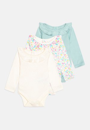 MINOTI 3 PACK LONG SLEEVE - Body - coral white/fuxia - Zalando.it