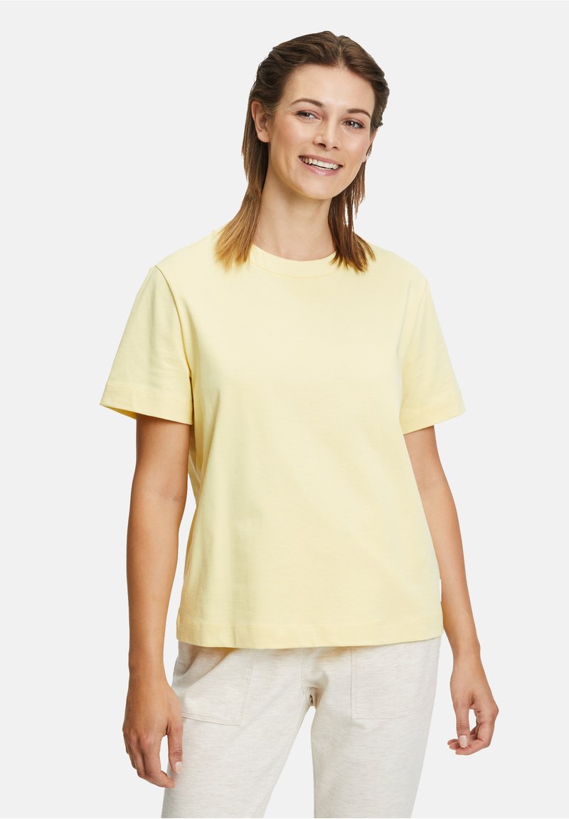 Betty & Co MANCHES COURTES - T-Shirt basic - lemon meringue/gelb ...