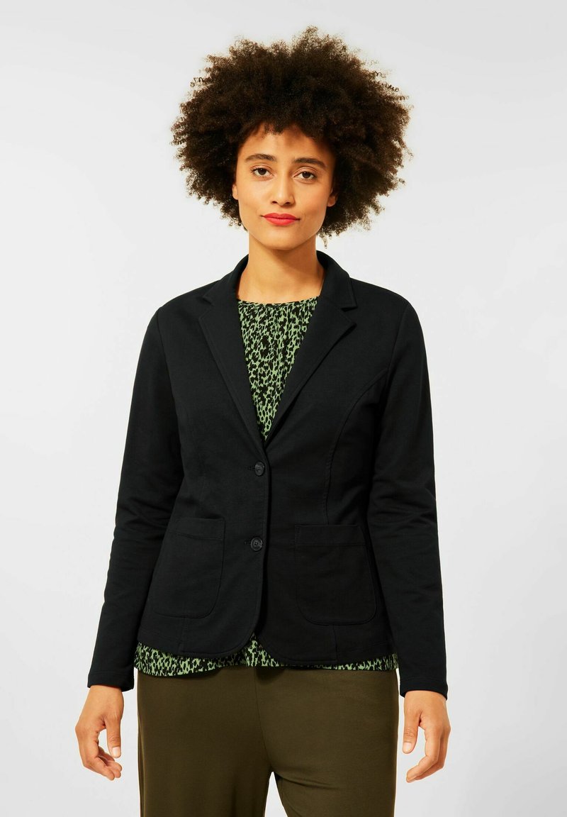 Street One BASIC IN UNIFARBE - Blazer - schwarz/zwart - Zalando.nl