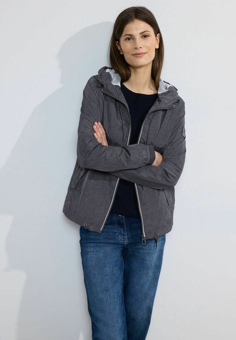 Cecil MIT ZIPPER - Windbreaker - blau/dunkelblau - Zalando.de
