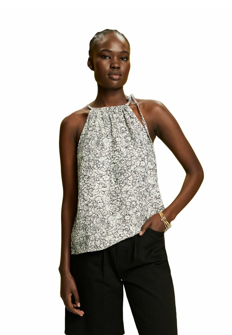 Esprit Collection Top - ice/wit - Zalando.nl
