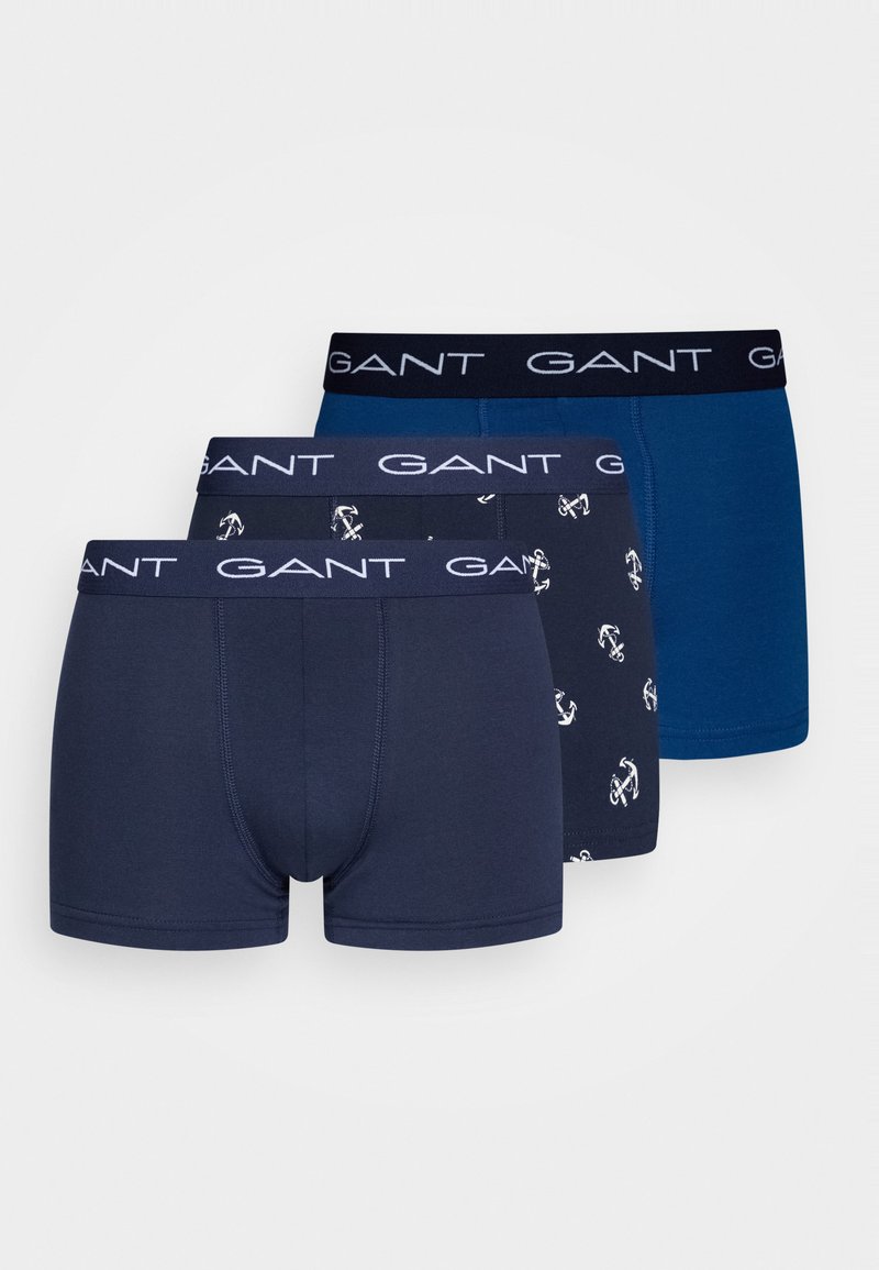 GANT ANCHOR PRINT TRUNK 3 PACK - Pants - evening blue/blue - Zalando.co.uk