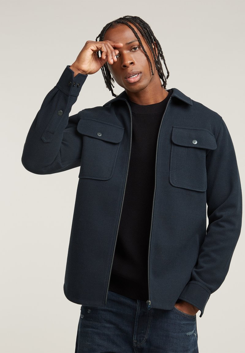 G-STAR GPO - Leichte Jacke - legion blue/dunkelblau - Zalando