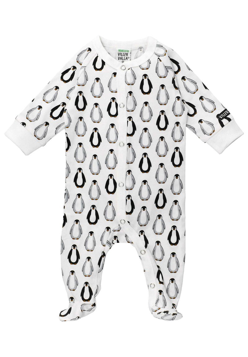 Villervalla PENGUIN - Strampler - weiß - Zalando.de