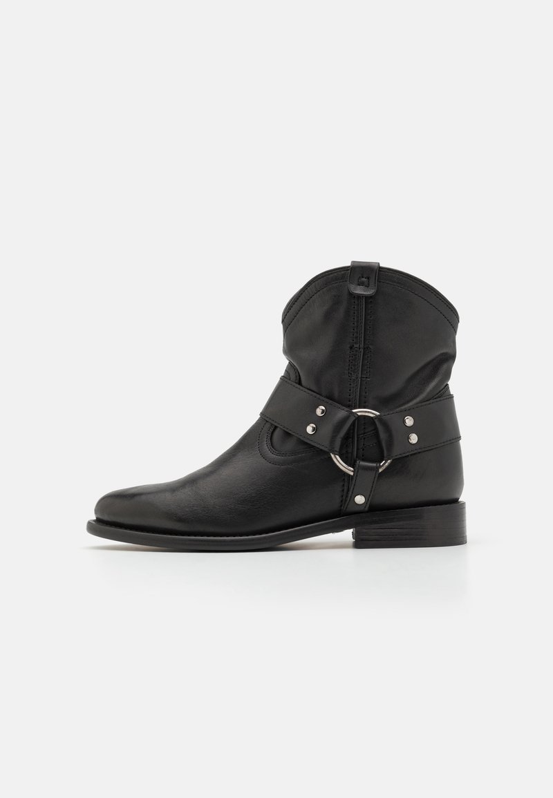 Bronx FE LISE - Cowboy/biker ankle boot - black - Zalando.de
