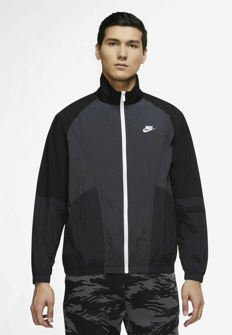 Nike Sportswear Jachetă de vară - anthracite/black/off-noir/white/gri ...