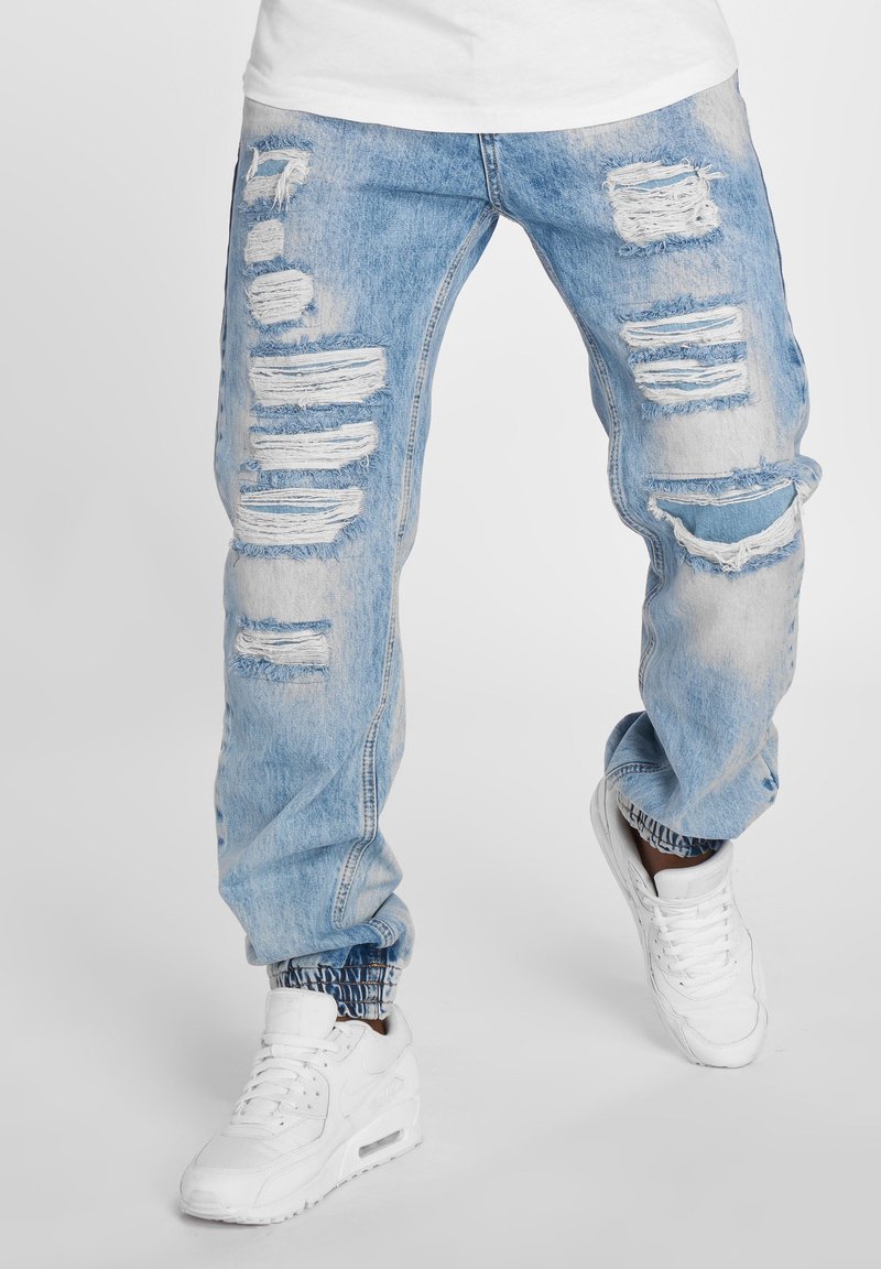 DEF Jeans Tapered Fit - light blue denim/blue denim - Zalando.ch