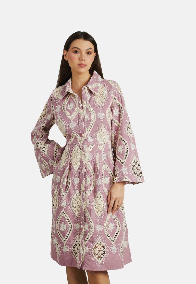 Alma en Pena Robe chemise - lila/lilas - ZALANDO.FR