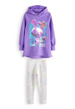 Next SET - Sweatshirt - purple graffiti bunny/lila - Zalando.de
