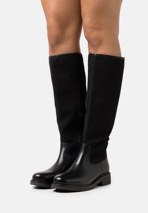 Anna Field Wide Fit Stivali alti - dark brown/marrone scuro - Zalando.it