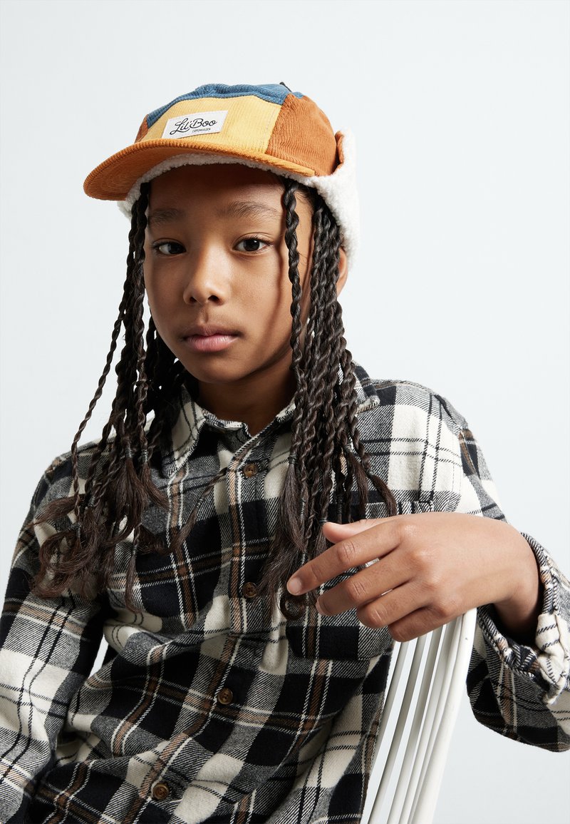Lil'Boo BLOCK PANEL EARS UNISEX - Cap - yellow/blue/brown/mehrfarbig ...