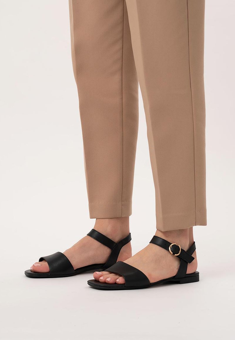 RYŁKO Sandals - czarny fb/black - Zalando