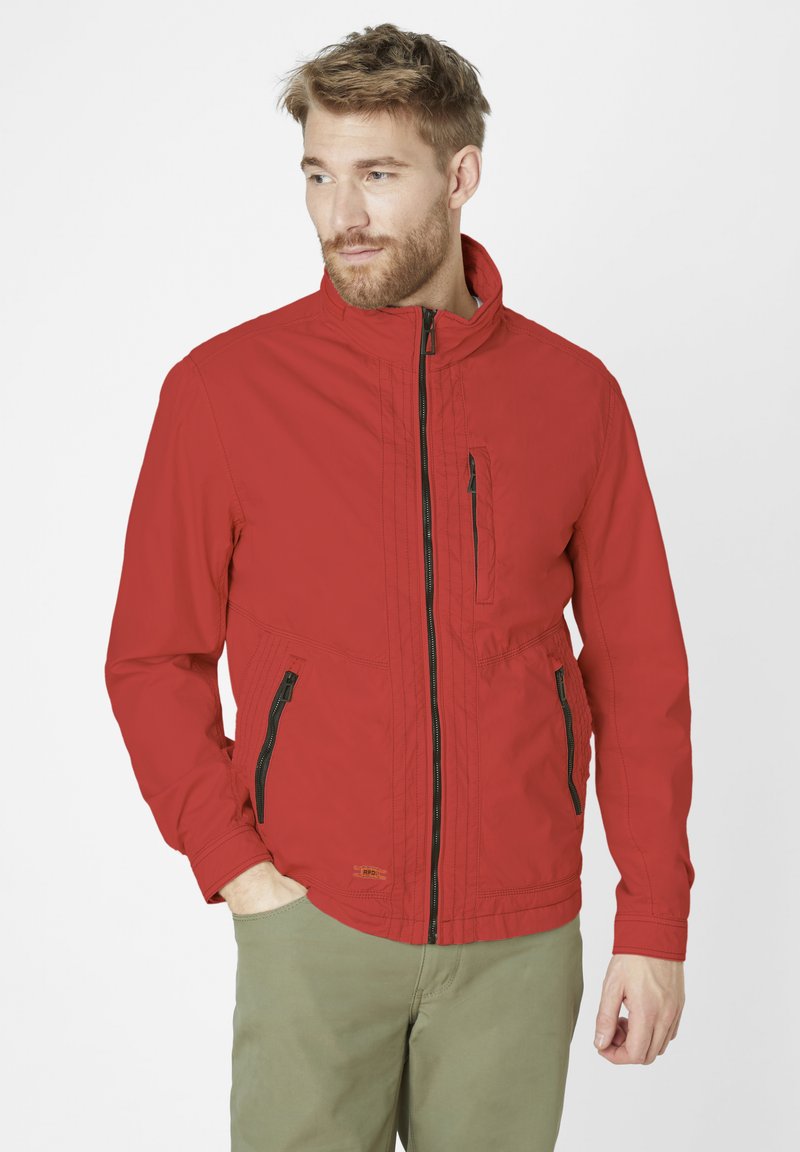 Redpoint BRADLEY MODERN FIT SHADES EDITION - Summer jacket - red - Zalando