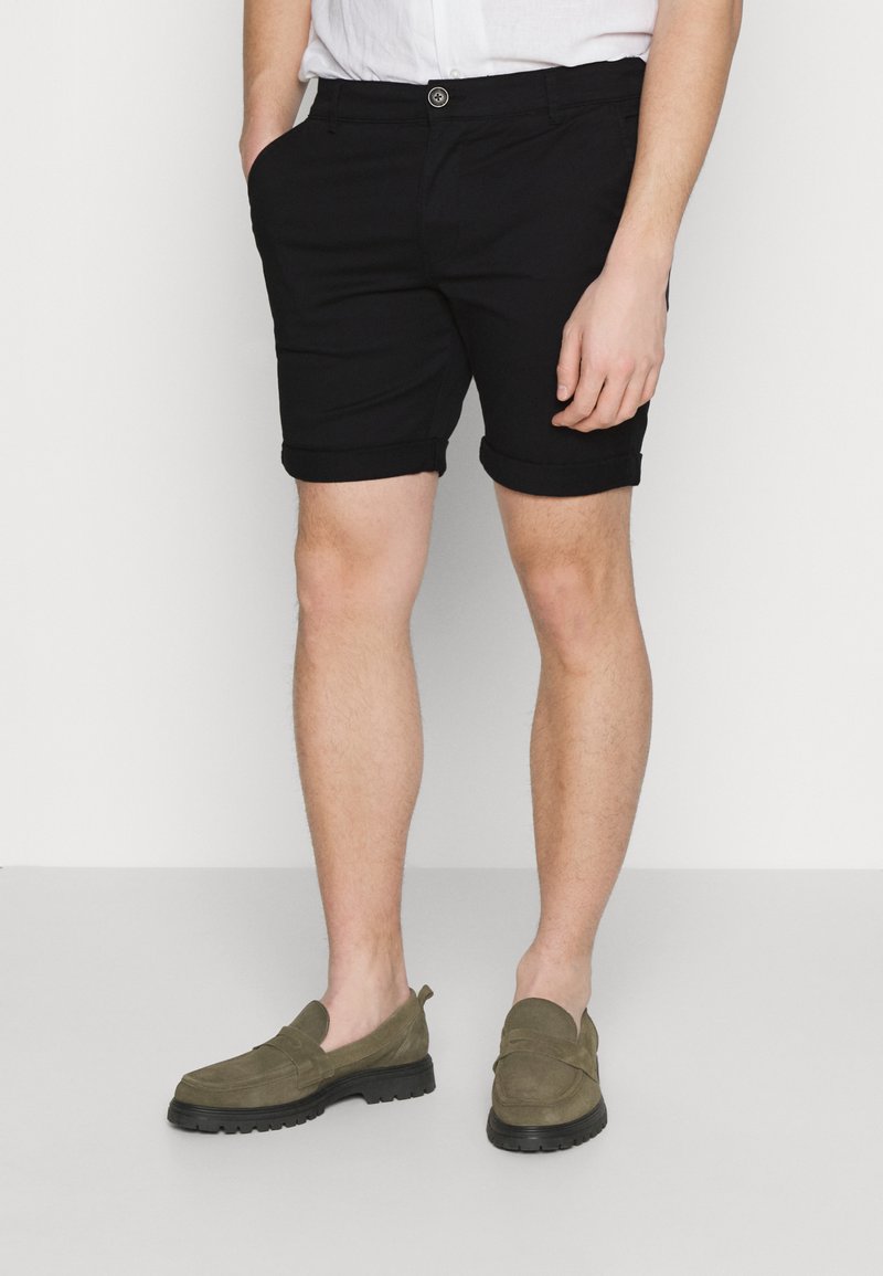 Selected Homme SLHSLIM JAMES - Shorts - black - Zalando.co.uk