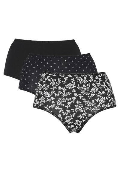 Cellbes of Sweden LONG LEG LACE AT BOTTOM 3 PACK - Shapewear - black ...