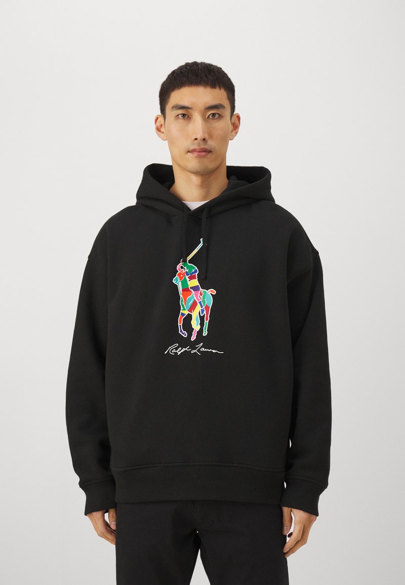 Polo Ralph Lauren LONG SLEEVE - Hoodie - black - Zalando.de