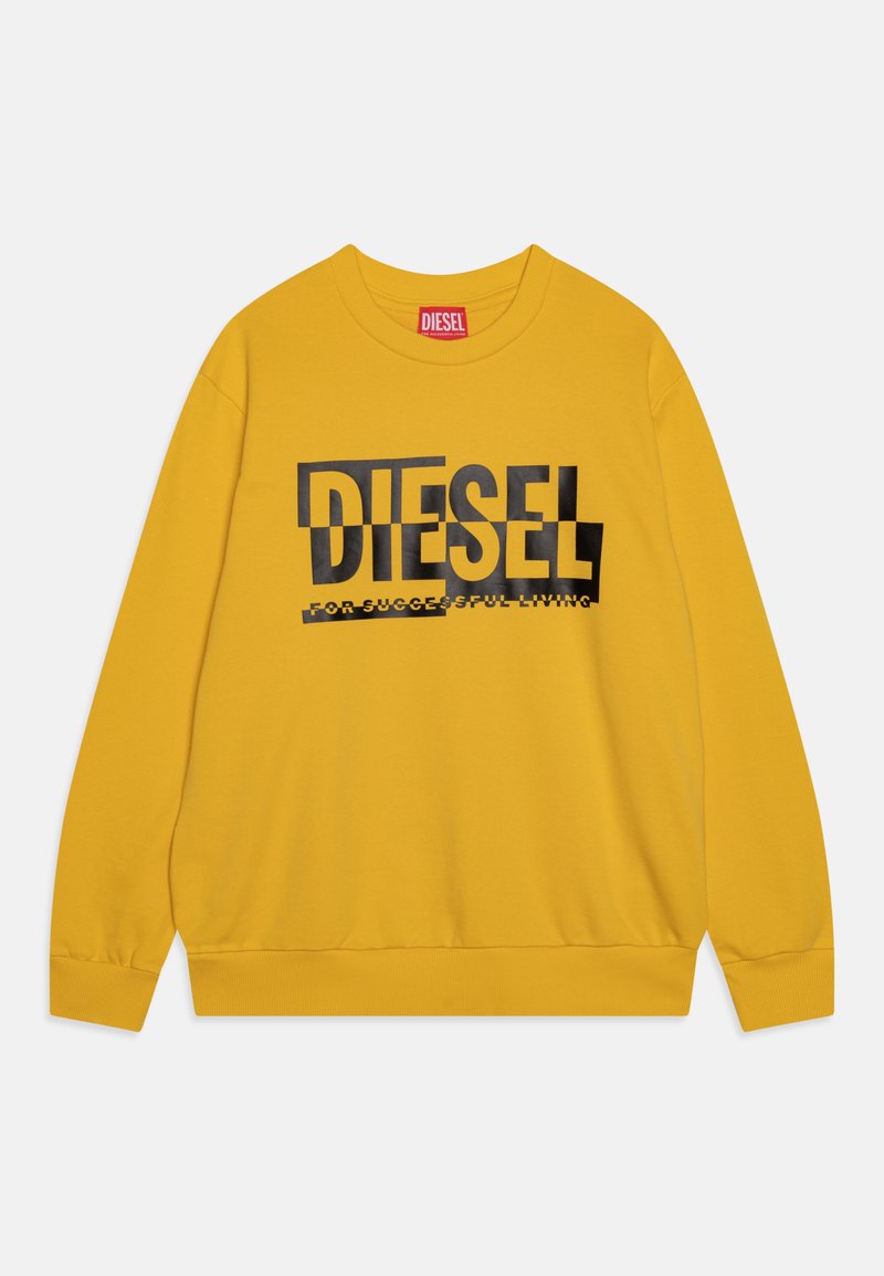 Diesel SEMP OVER UNISEX - Sudadera - intense yellow/amarillo - Zalando.es